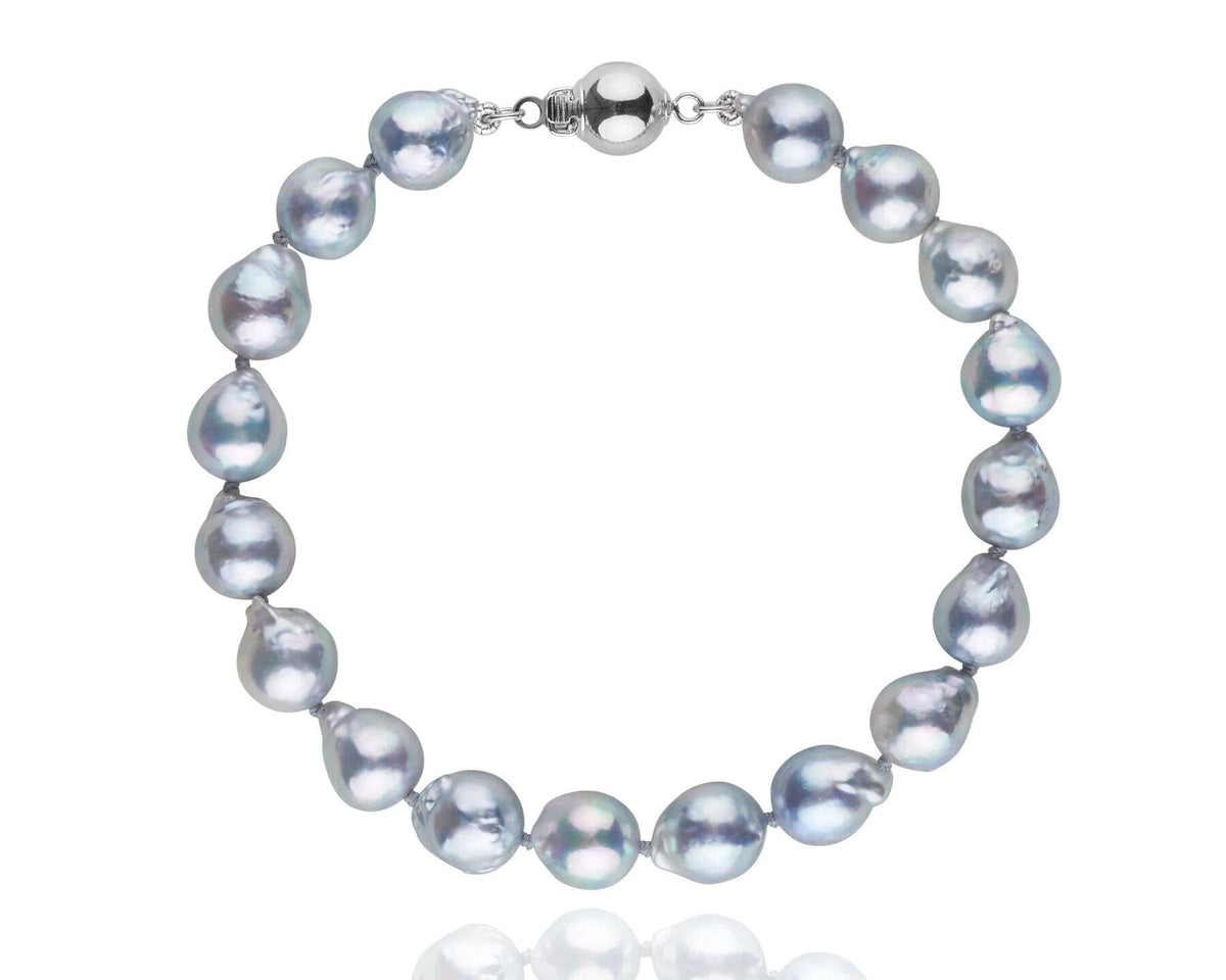 Baroque Akoya Pearls | Natural Color Blue Akoya | Pearl Paradise ...