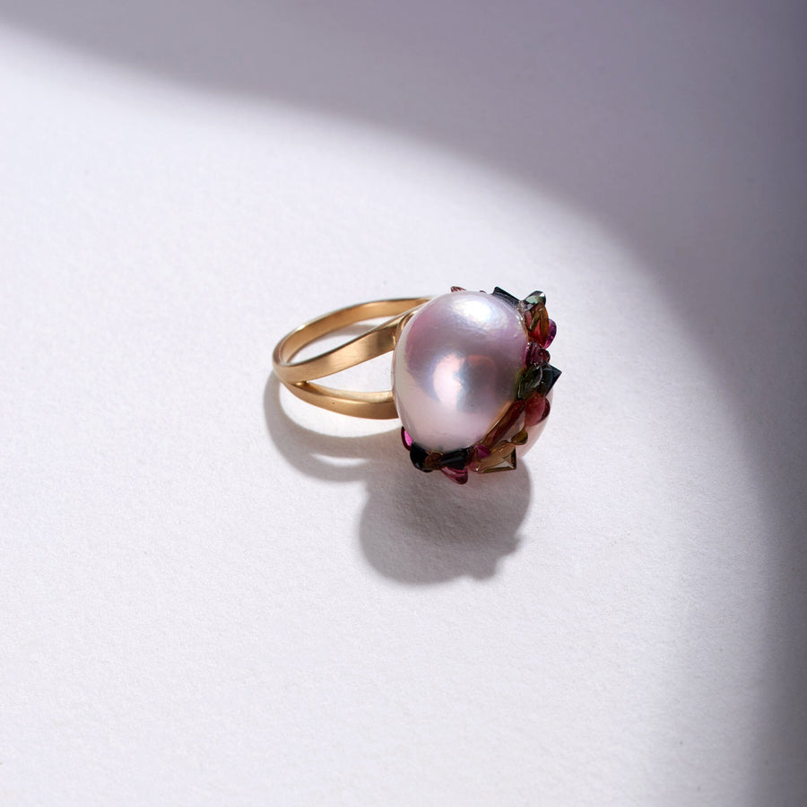 Pearl Rings | Akoya, Tahitian, Freshwater, South Sea | Pearl Paradise ...